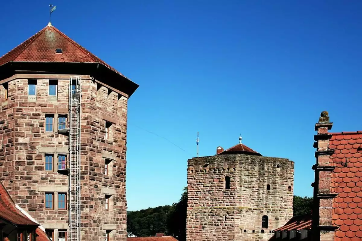 Burg Rieneck in Rieneck bei Gruppenunterkünfte